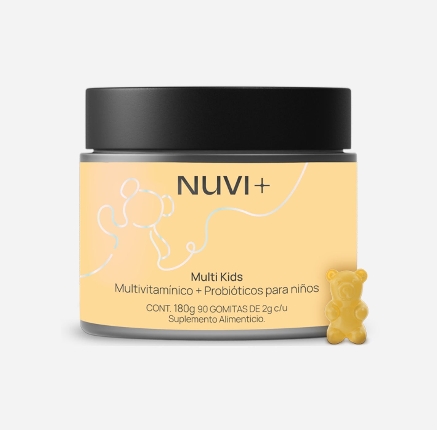 Gomitas MULTI KIDS - Multivitamínico + Probióticos para niños – NUVI+